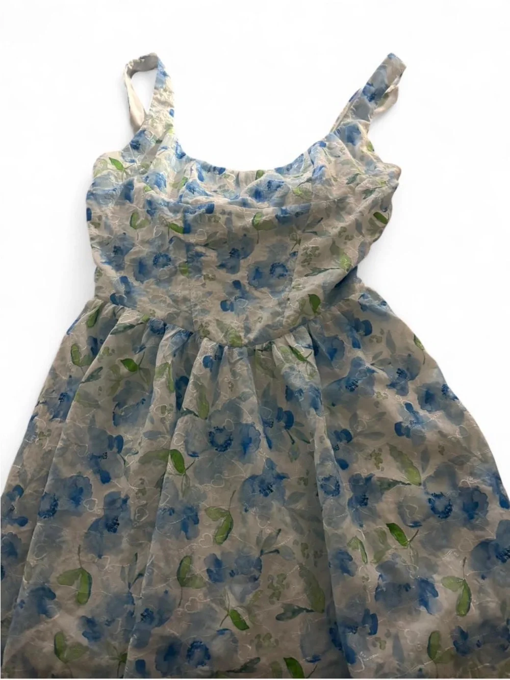 Lucy in the Sky | Dresses | Lucy In The Sky Blue And Green Floral ...